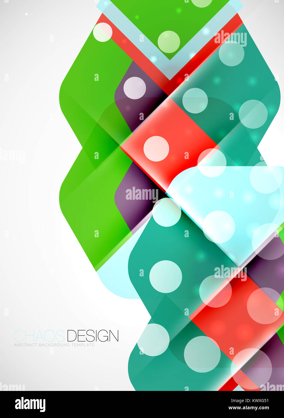 Geometric abstract background, light and shadow effects with ...