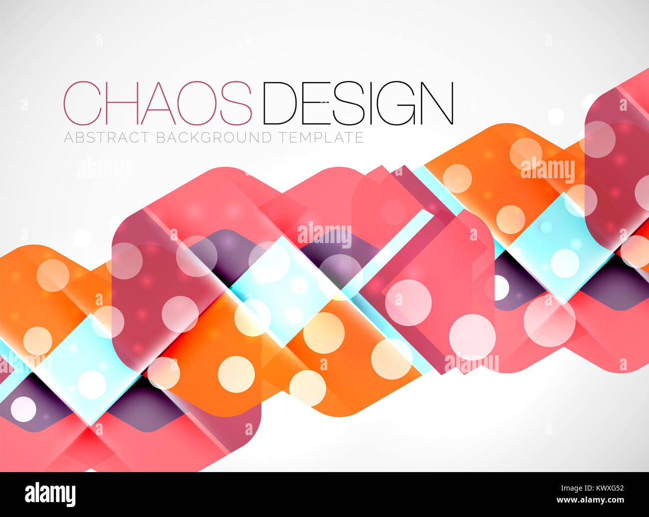 Geometric abstract background, light and shadow effects with ...