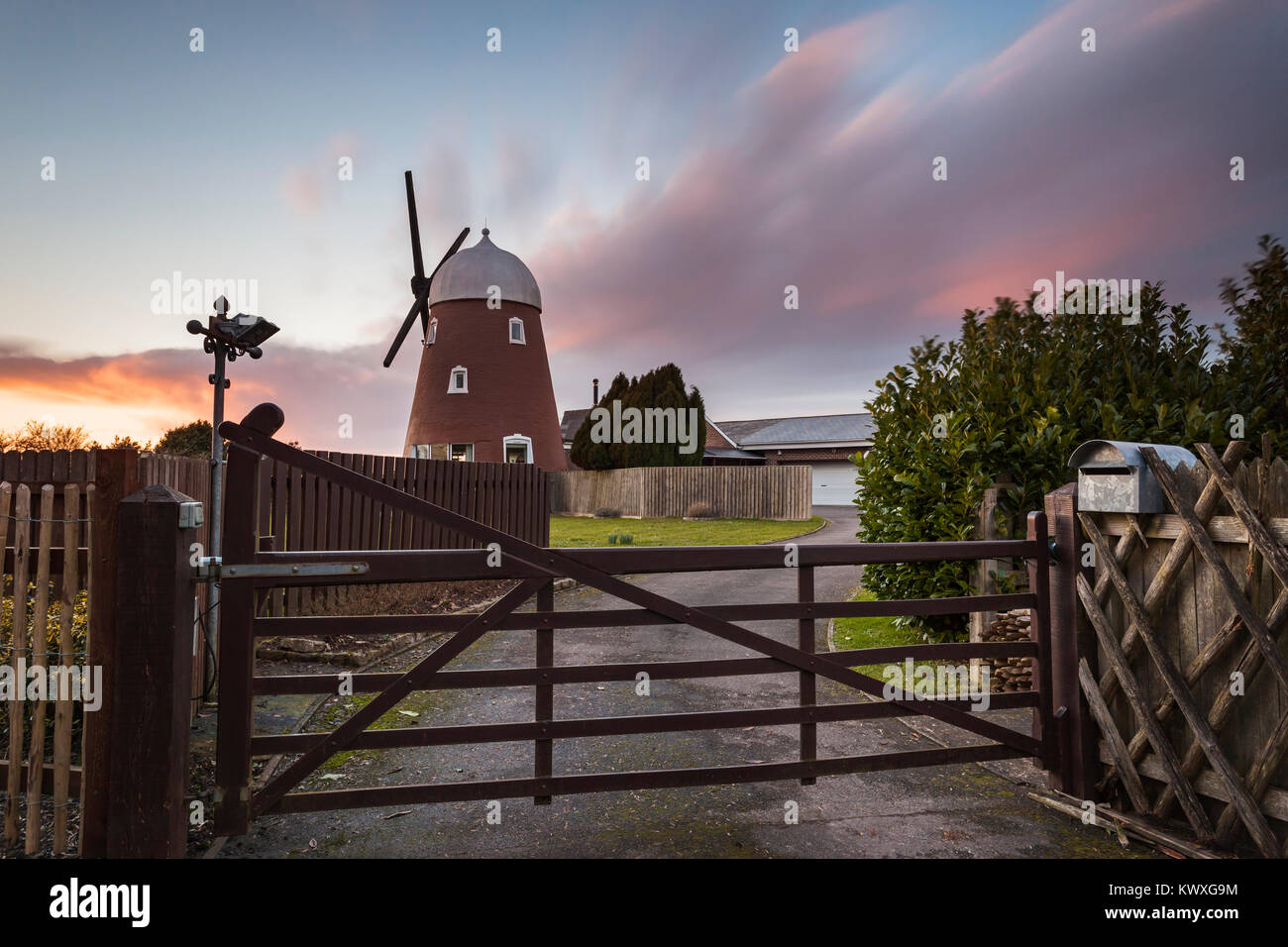 Chalton windmill hi-res stock photography and images - Alamy
