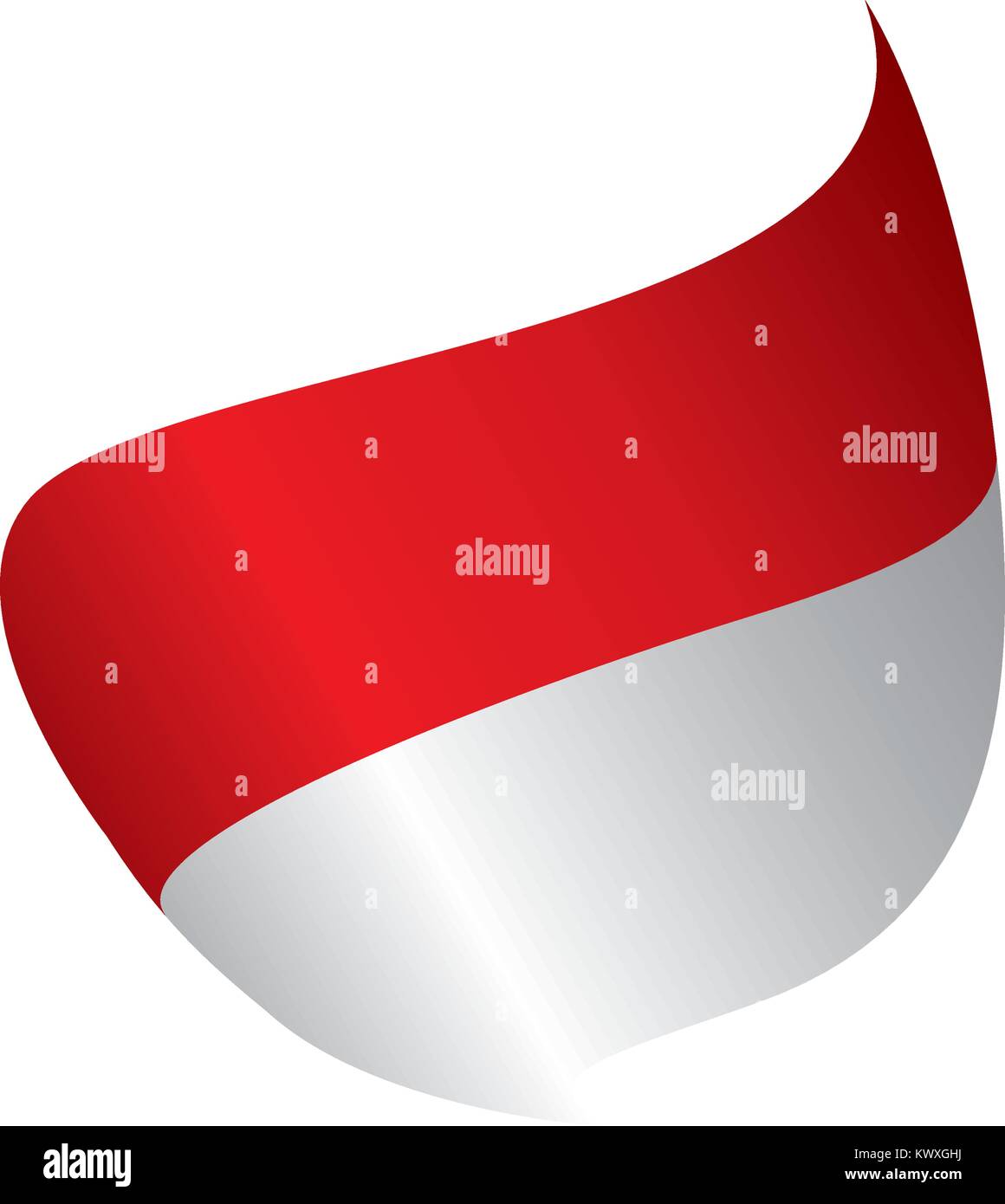 Indonesia flag, vector illustration Stock Vector Image & Art - Alamy