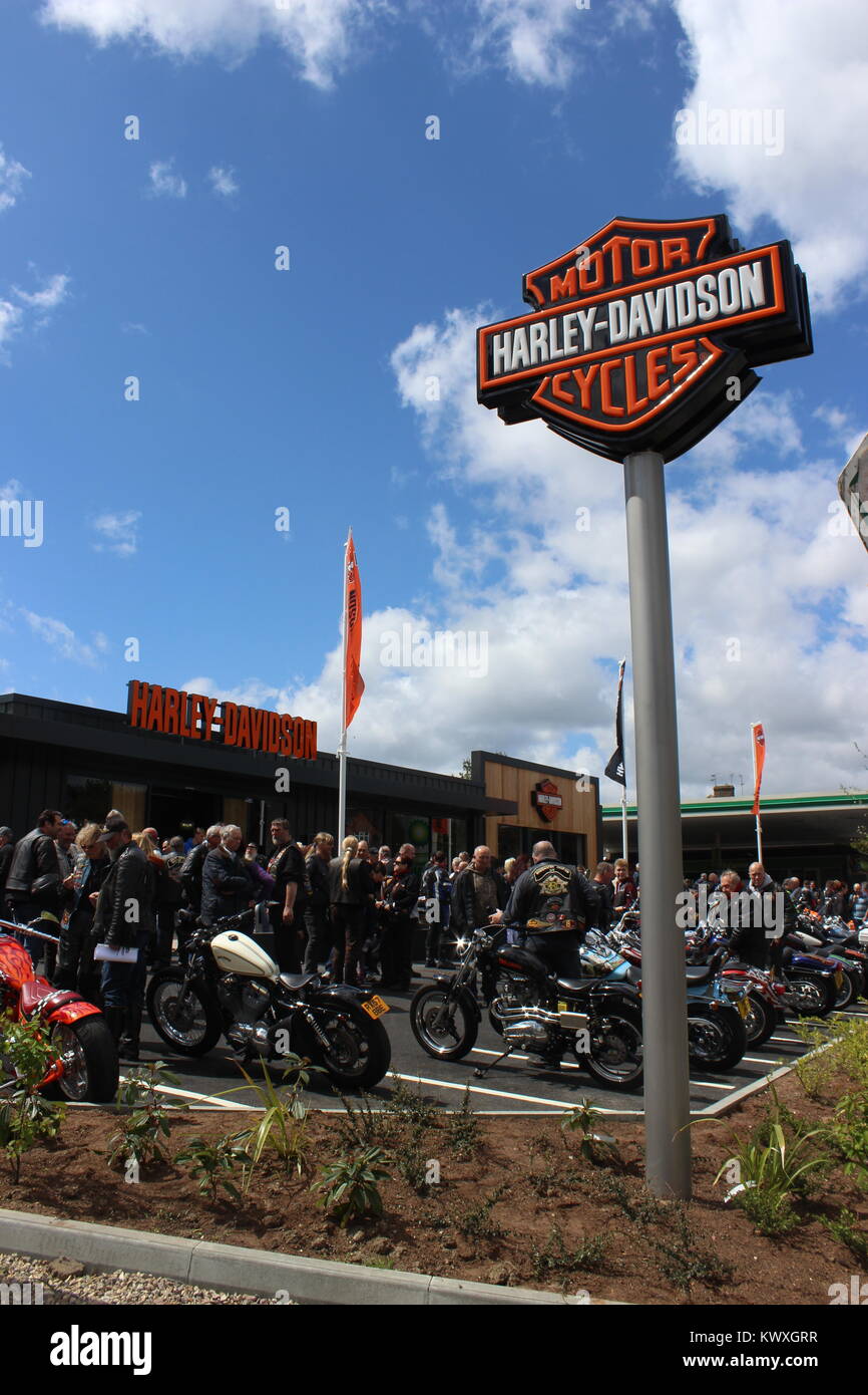 Harley Davidson Open Day - Reading (UK Stock Photo - Alamy