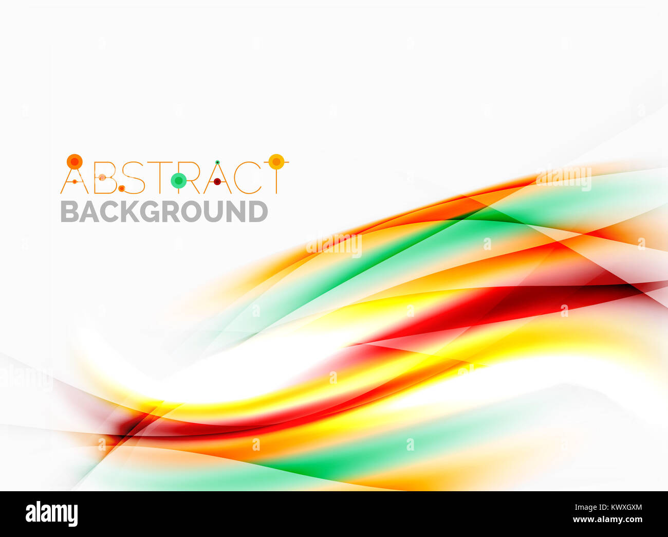Wave abstract background, template Stock Photo - Alamy