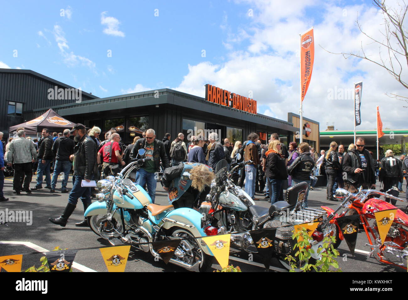 Harley Davidson Open Day - Reading (UK Stock Photo - Alamy