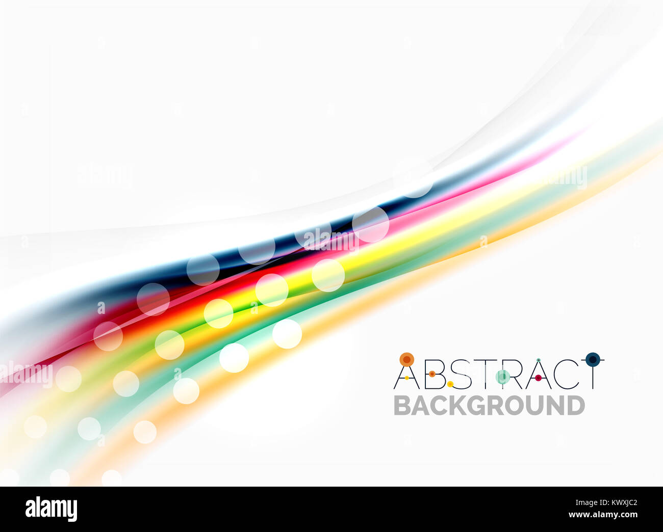 shiny blurred line waves Stock Photo - Alamy