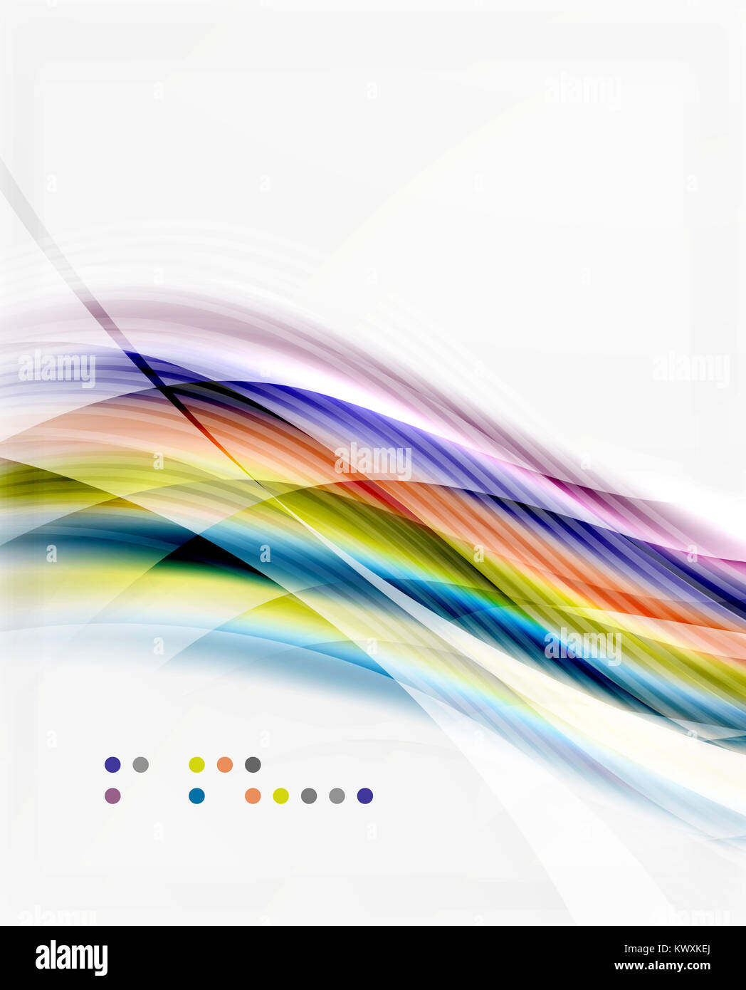 shiny wave line abstract background Stock Photo - Alamy