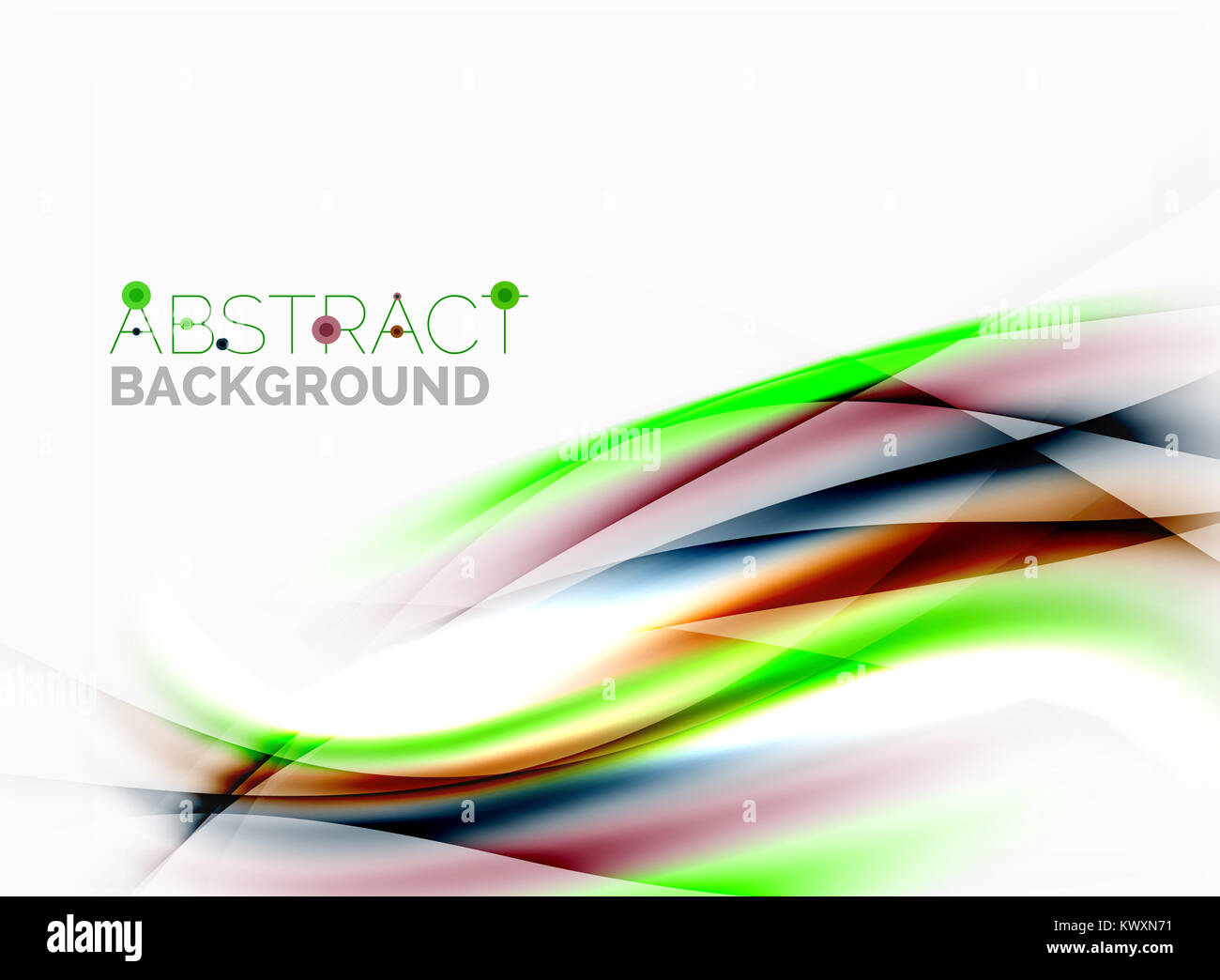 shiny blurred line waves Stock Photo - Alamy
