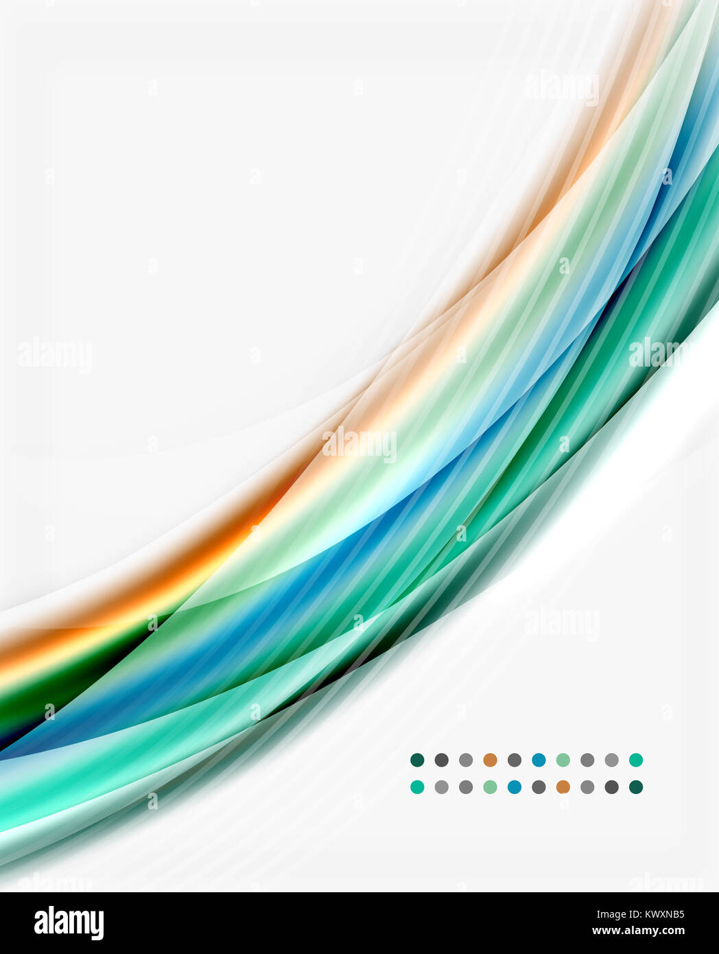 abstract background template - wave Stock Photo - Alamy