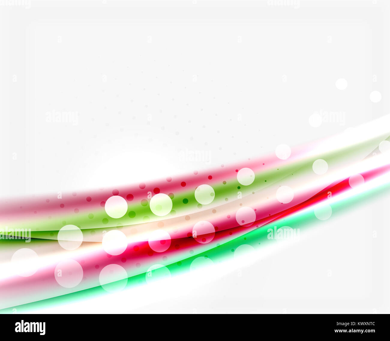 Shiny color lines on white background - motion Stock Photo - Alamy