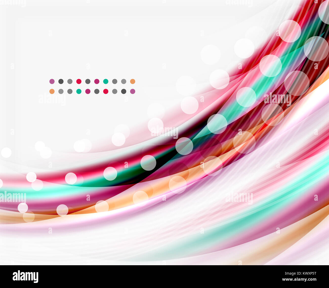 abstract background template - wave Stock Photo - Alamy