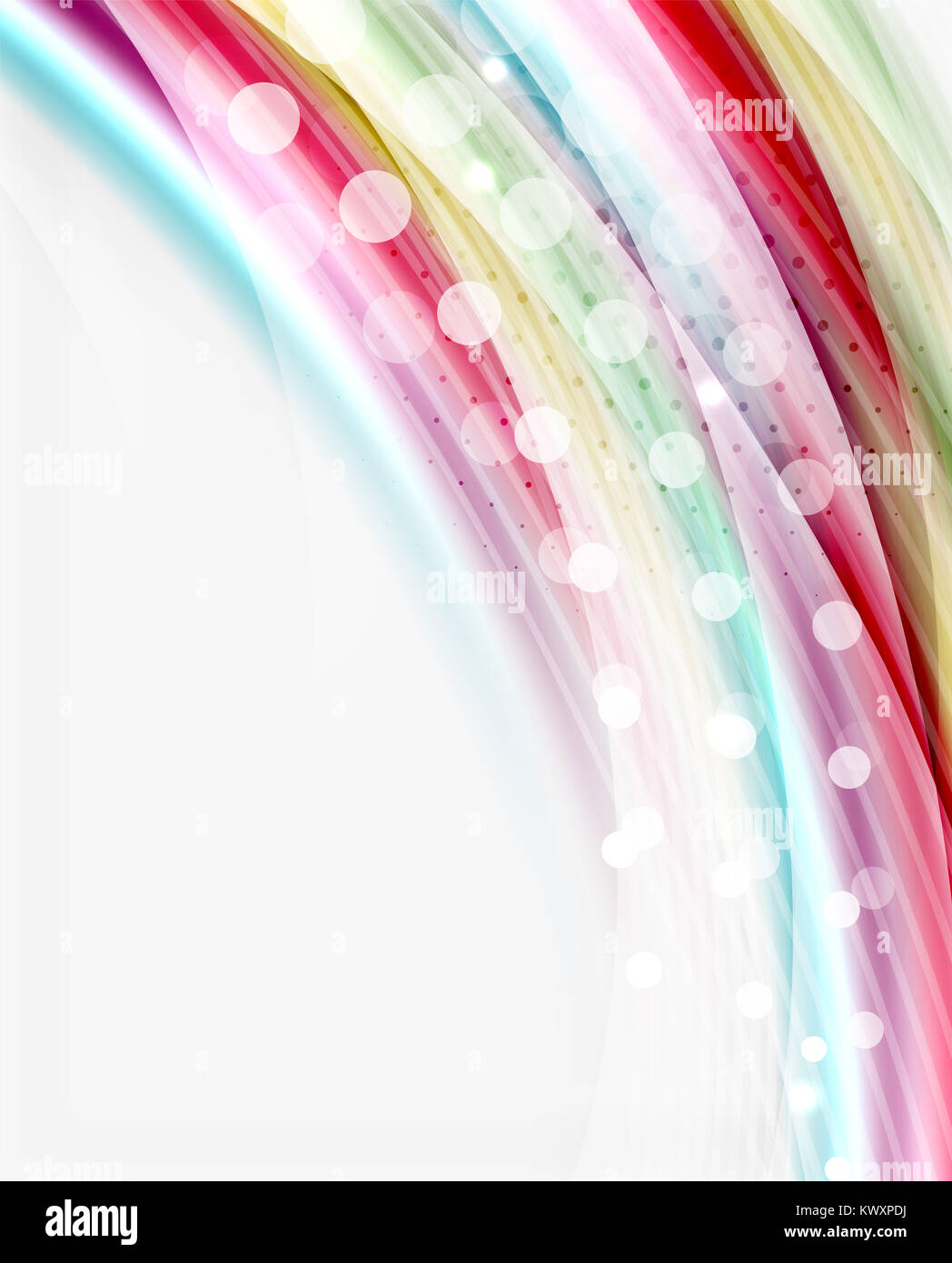 Translucent wave line, business or technology layout Stock Photo - Alamy