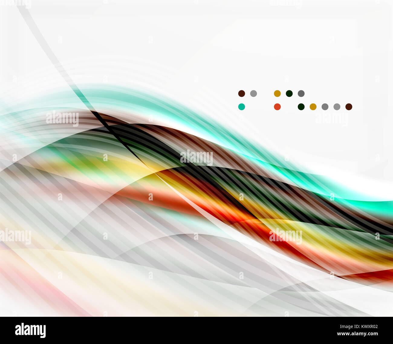 abstract background wave template Stock Photo - Alamy