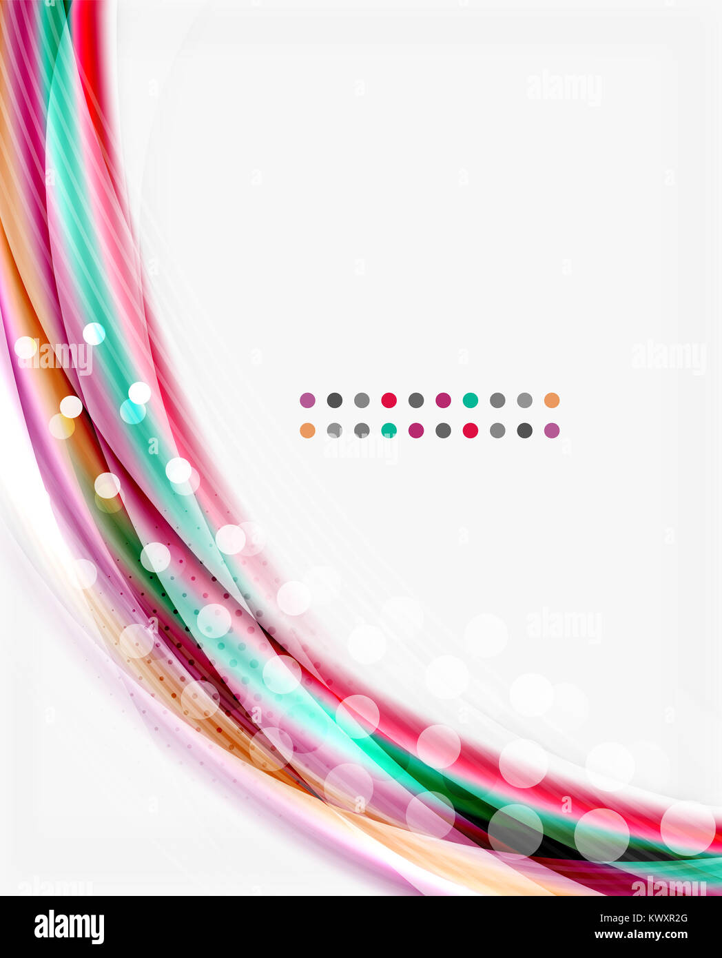 abstract background template - wave Stock Photo - Alamy