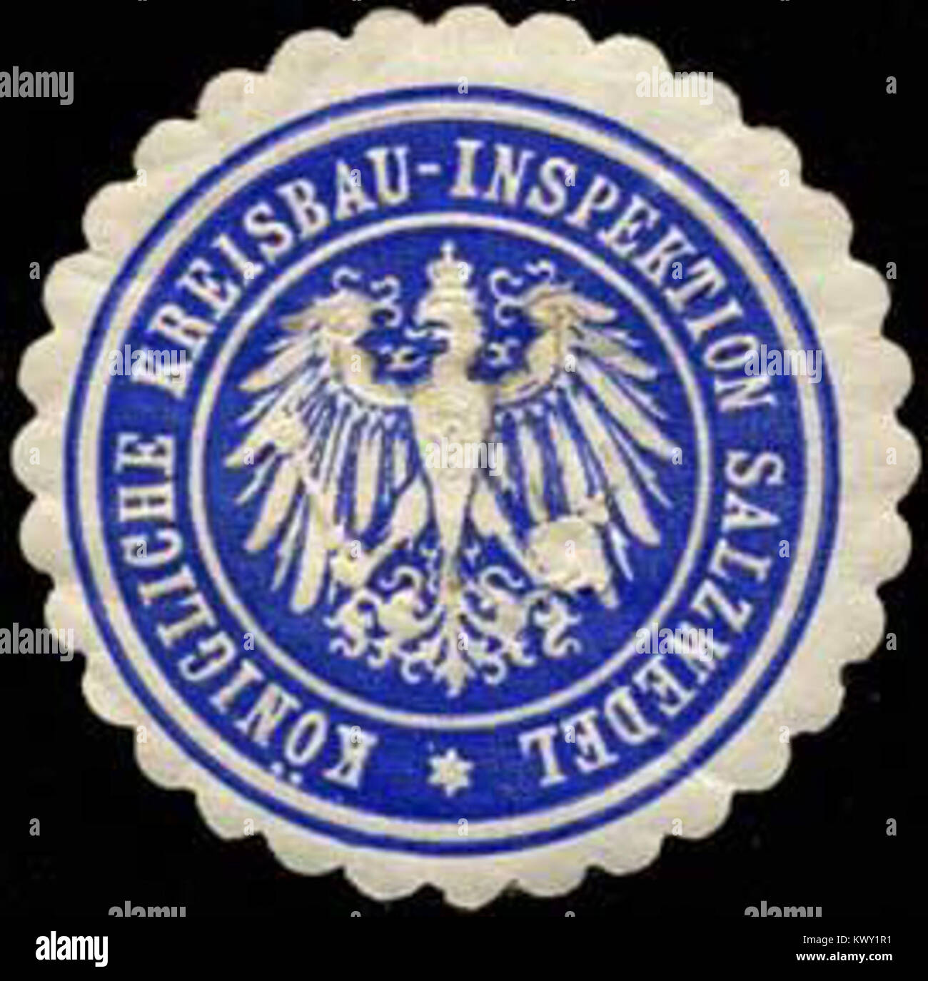 The Siegelmarke (seal) represents the Royal Prussian Fusilier Regiment ...