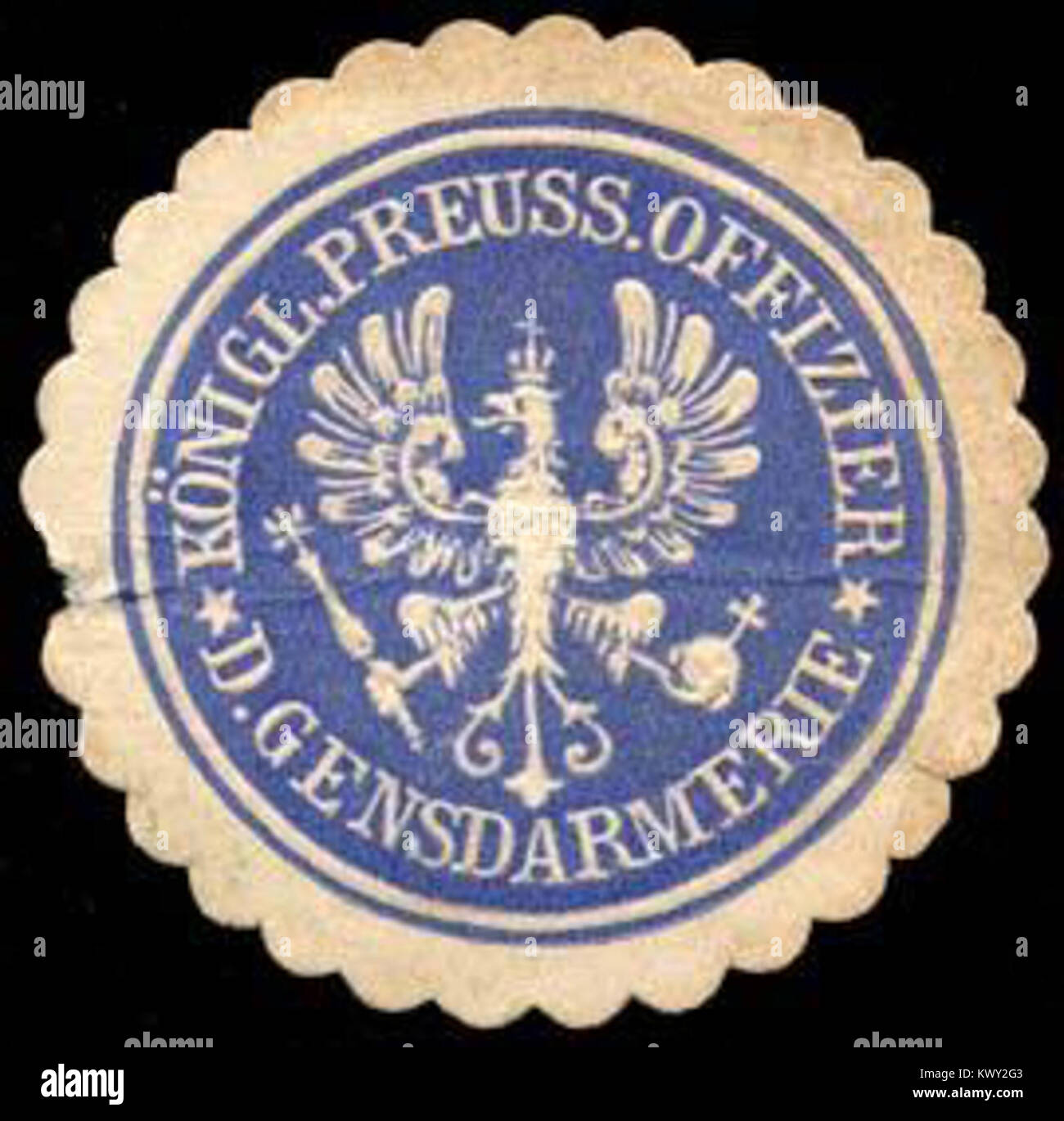 Prussian officer of the guard hi-res stock photography and images - Alamy