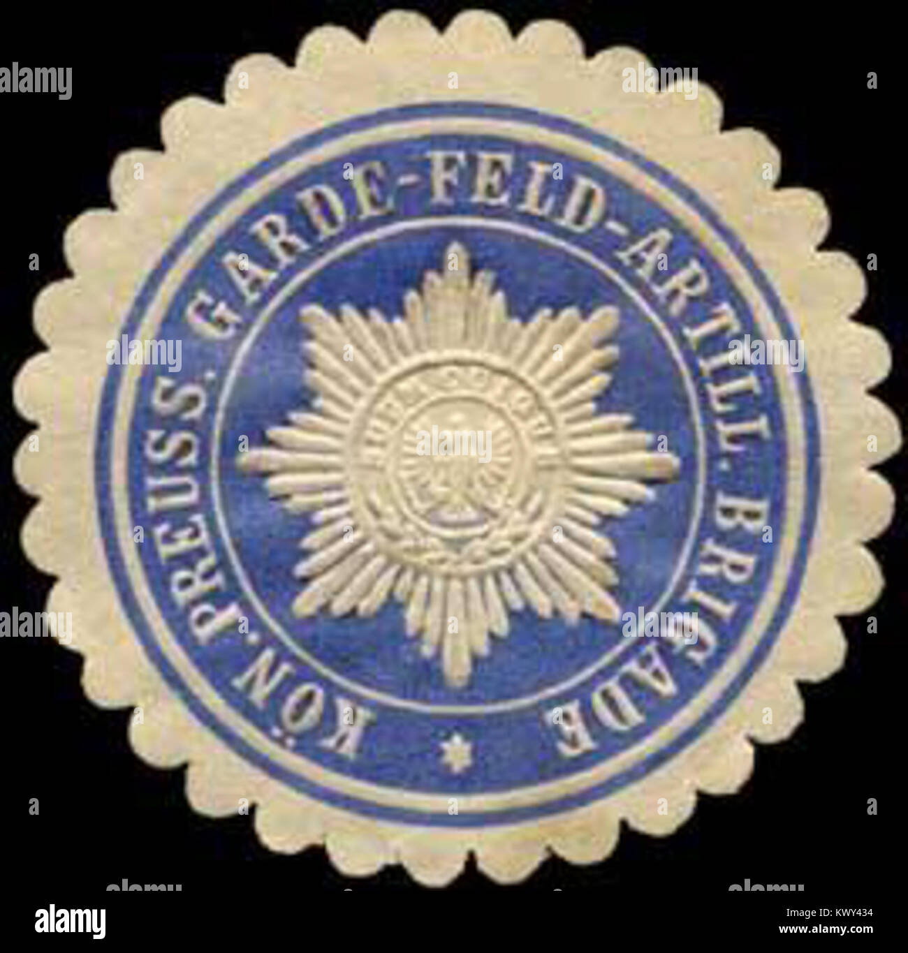 The Siegelmarke of the Königliche Preußische Garde (Royal Prussian ...