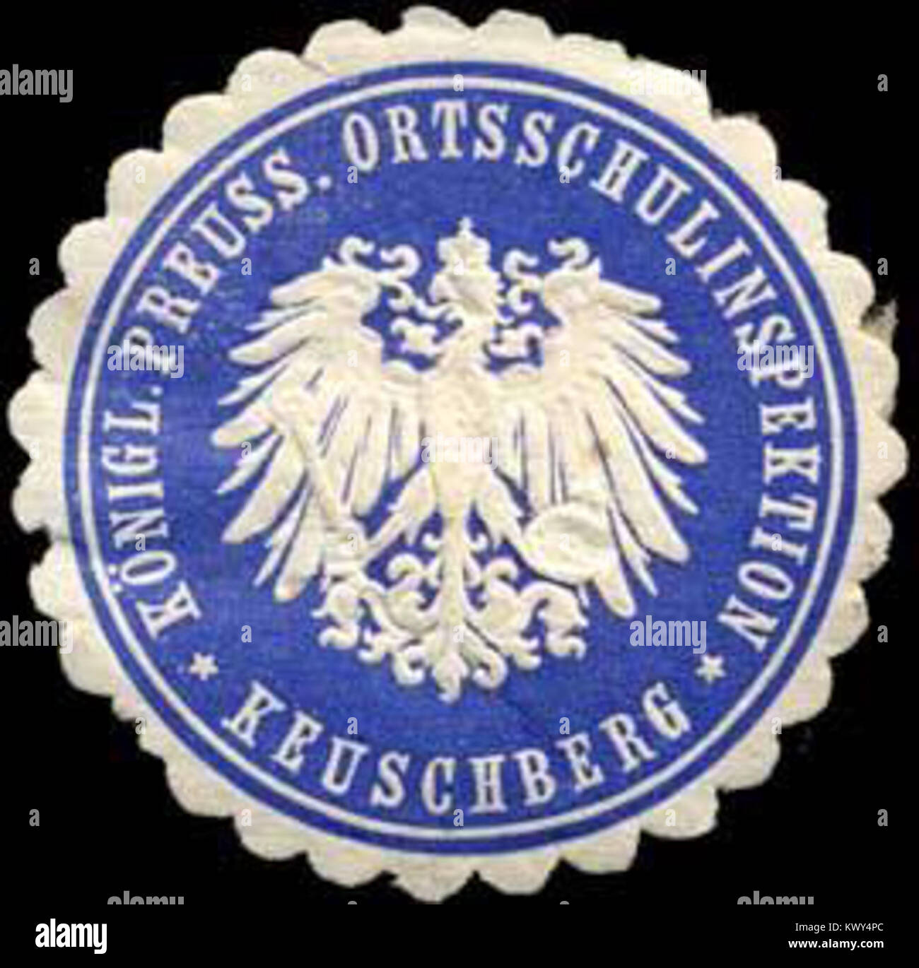 Seal of the Royal Prussian Local School Inspection (Ortsschulinspektion ...