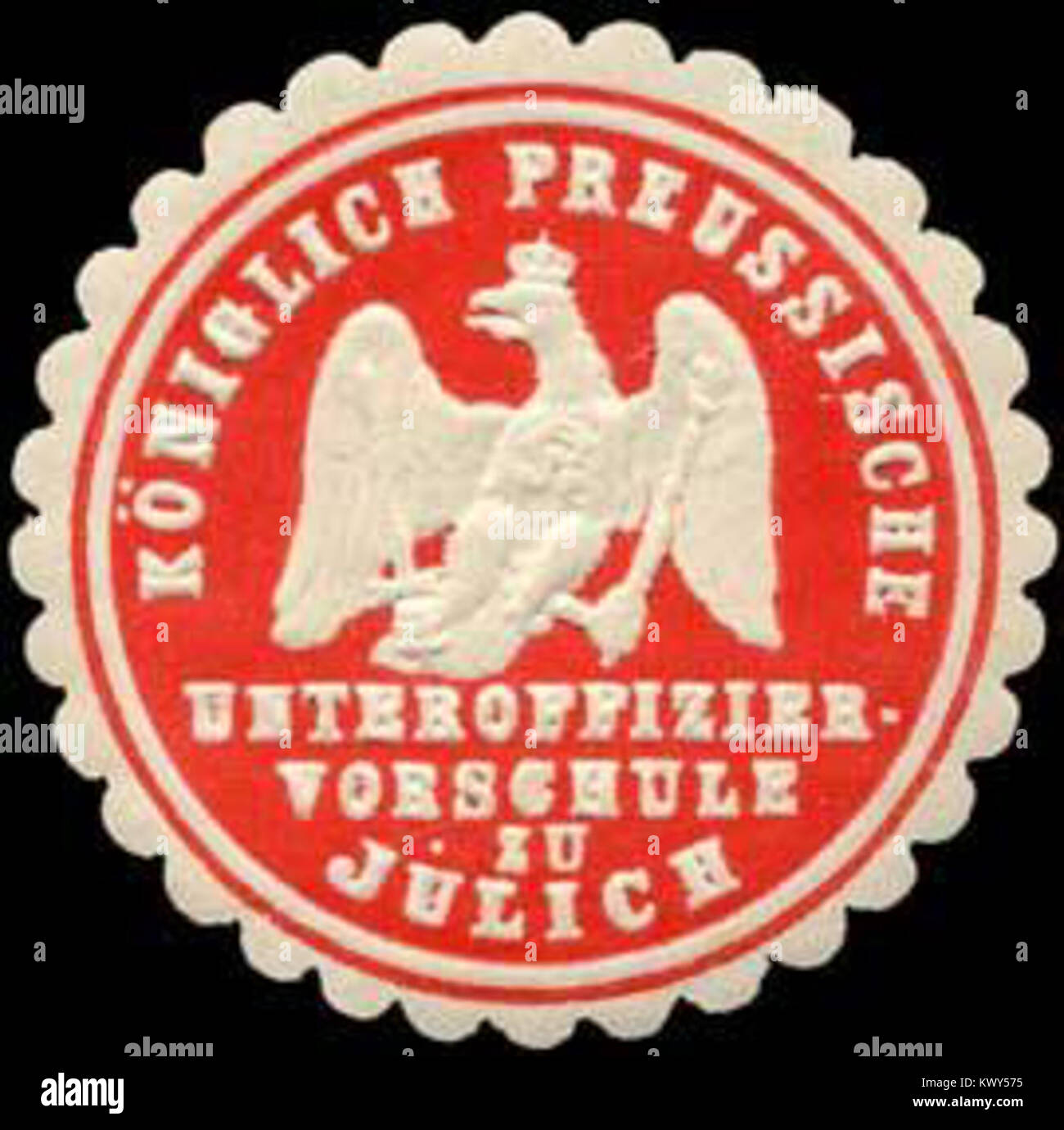 Seal of the Royal Prussian Non-Commissioned Officer Preparatory School ...