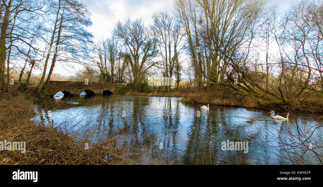 Ovington bridge hi-res stock photography and images - Alamy