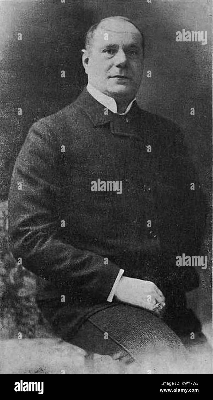 A portrait of Mieczyslaw Frenkiel, a notable figure from the late 19th ...