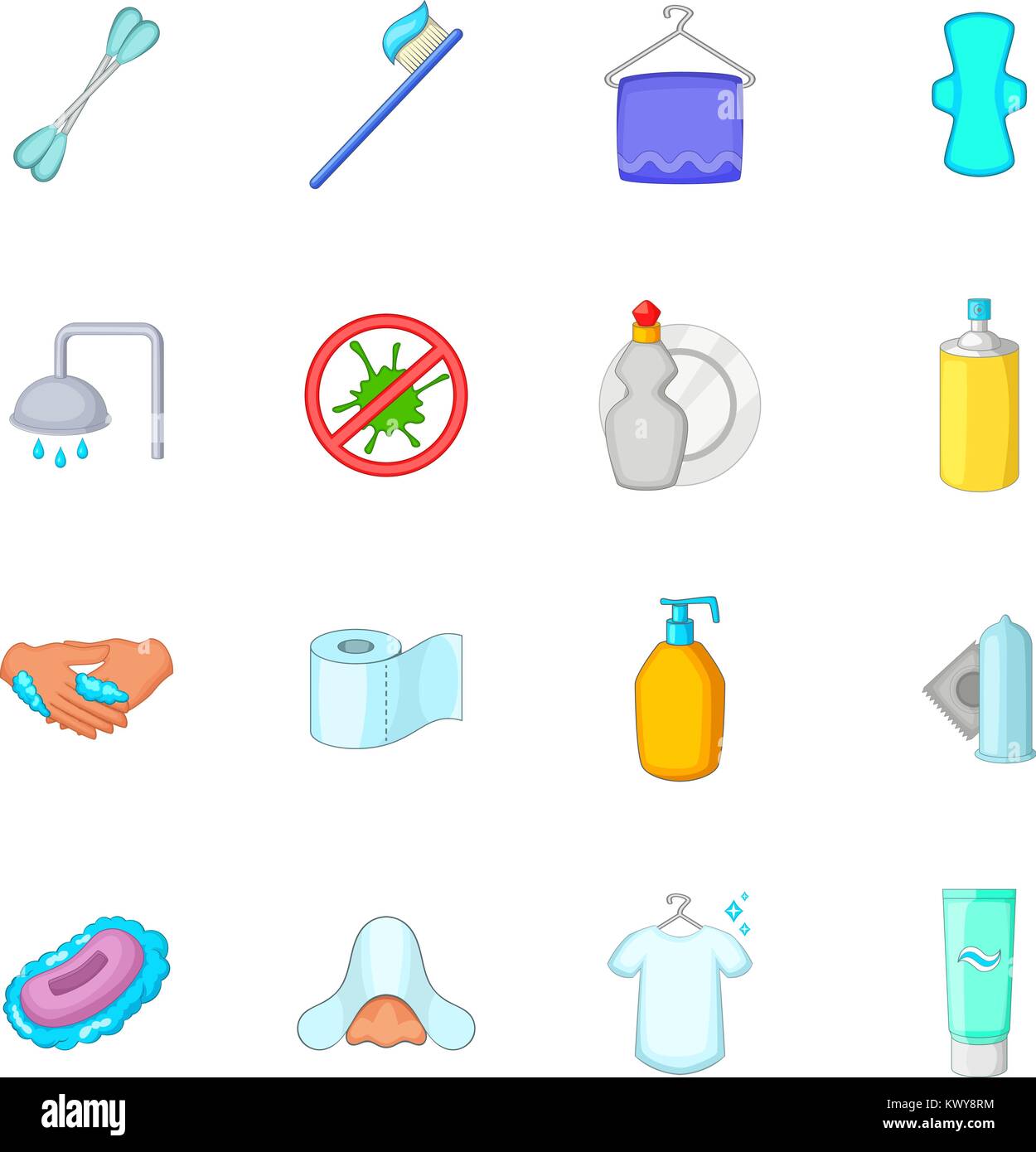 Hygiene icons set, cartoon style Stock Vector Image & Art - Alamy Hygiene icons set, cartoon style Stock Vector Image & Art - Alamy