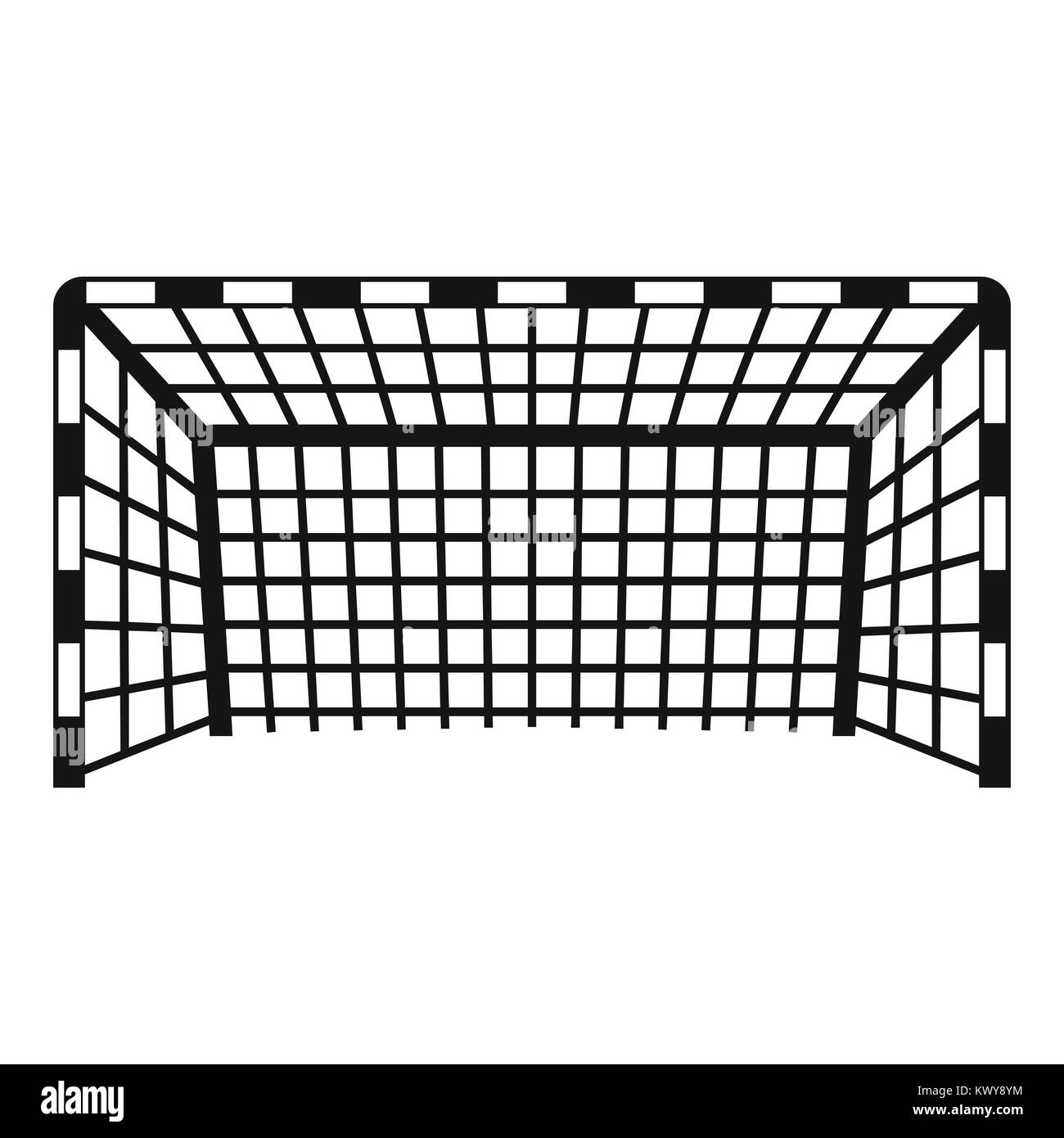 Football Goal Post Black and White Stock Photos & Images - Alamy