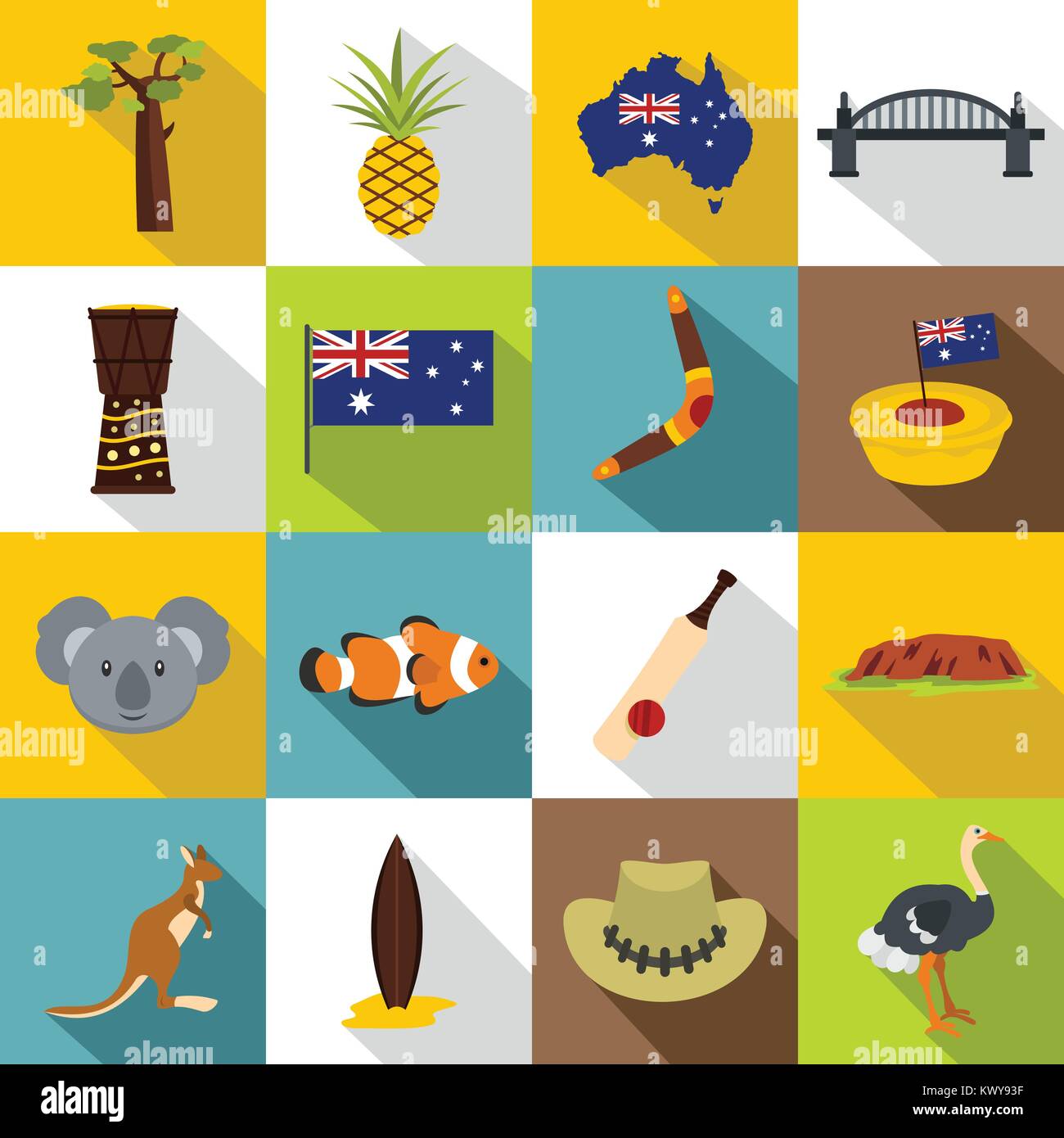 Vintage cricket australia Stock Vector Images - Alamy
