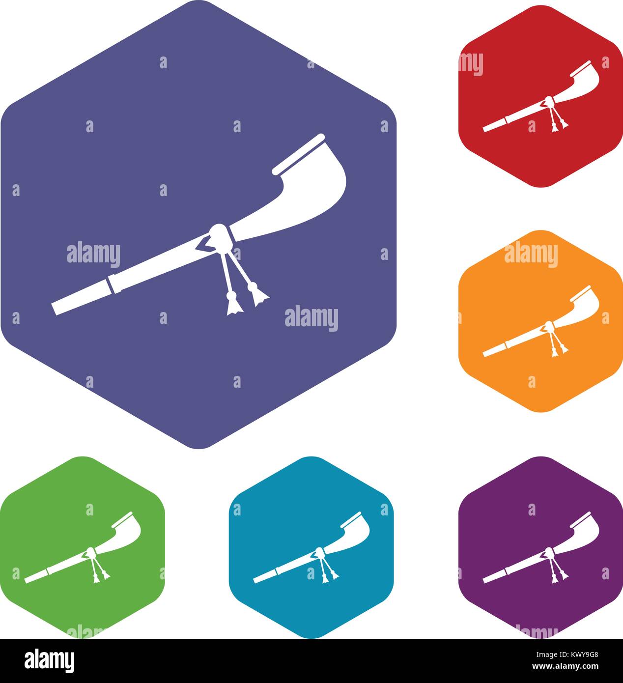 Retro smoking pipe icons set Stock Vector Image & Art - Alamy