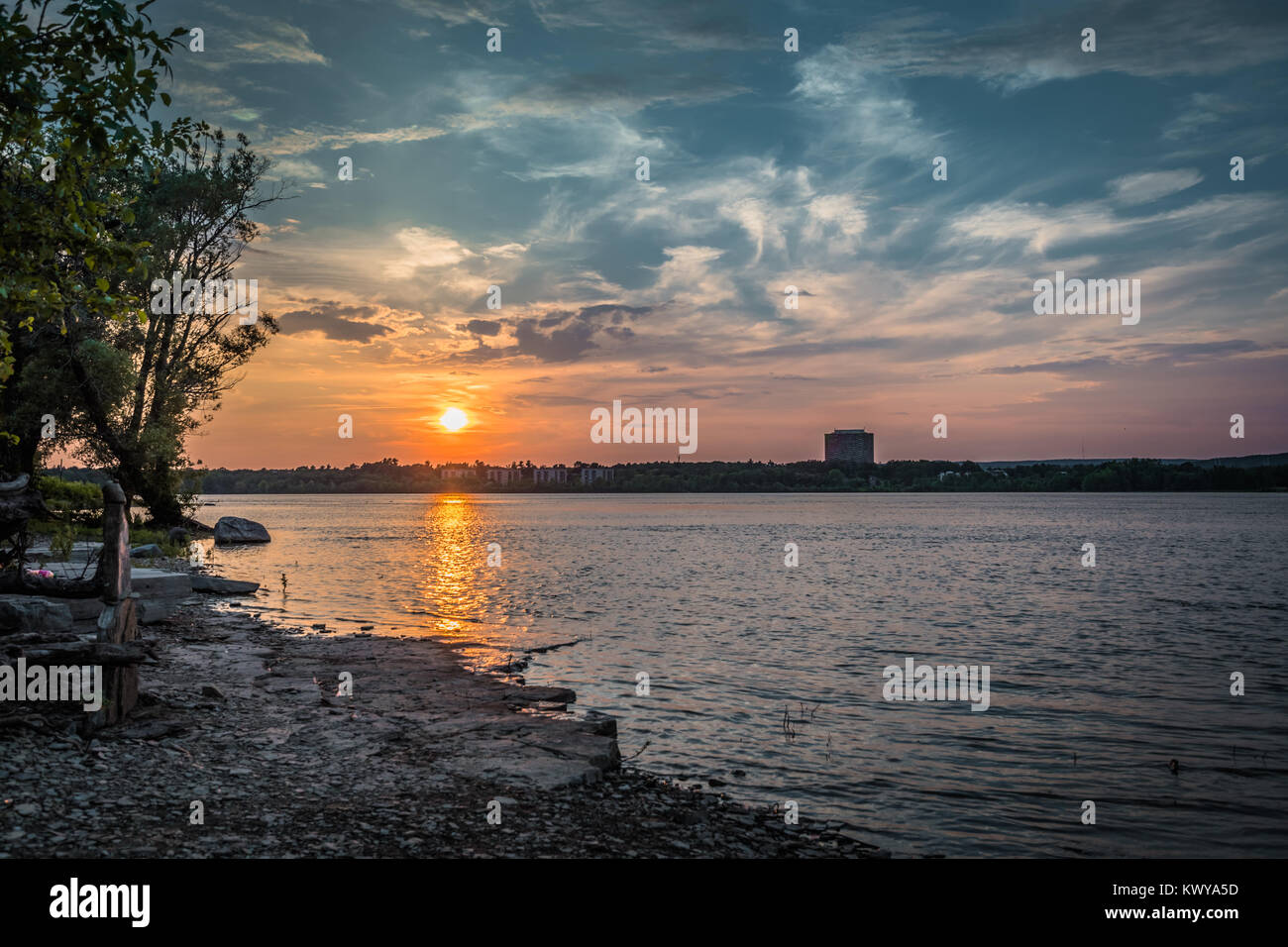 Ottawa sunset hi-res stock photography and images - Alamy