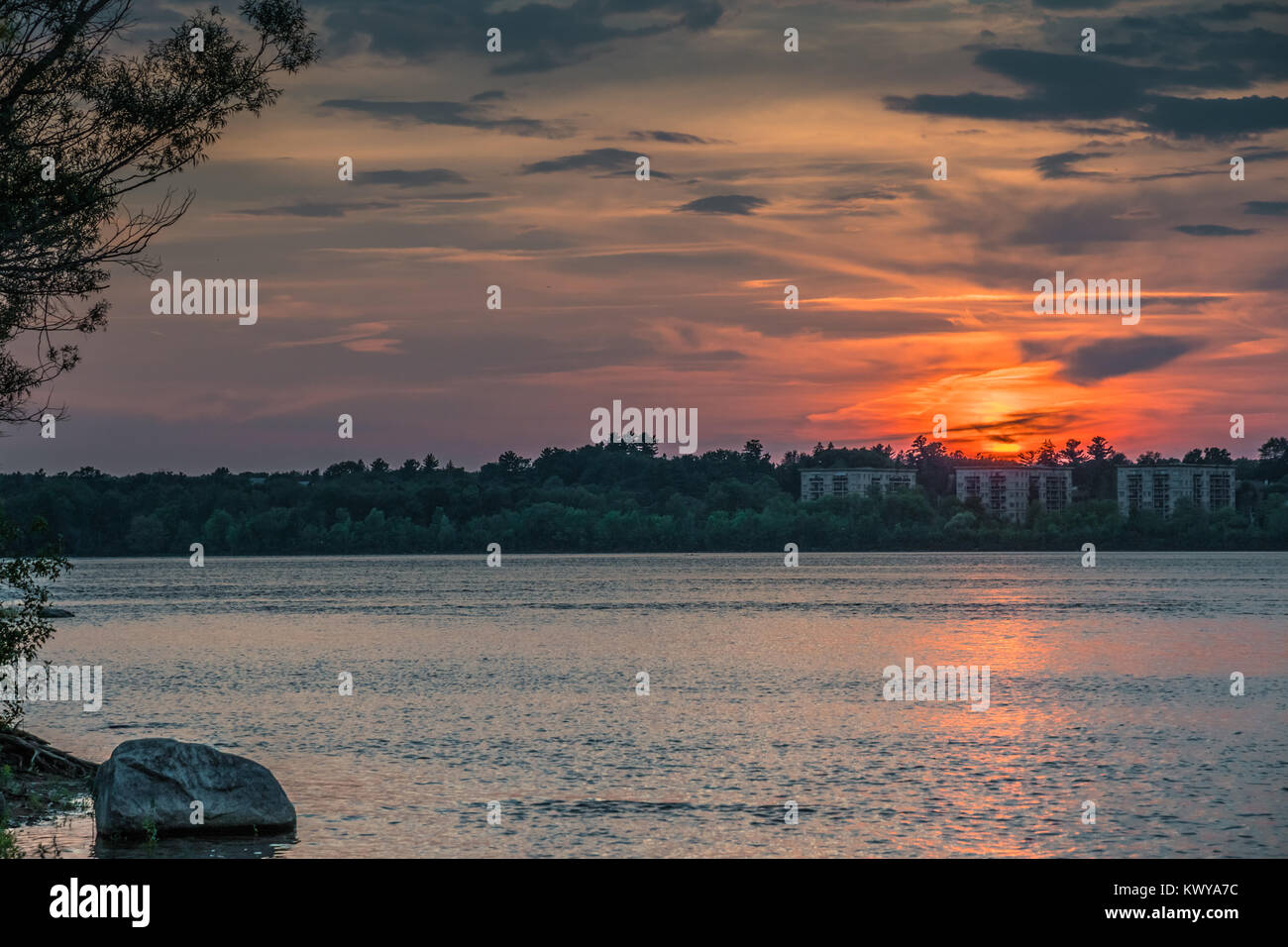 Ottawa sunset hi-res stock photography and images - Alamy