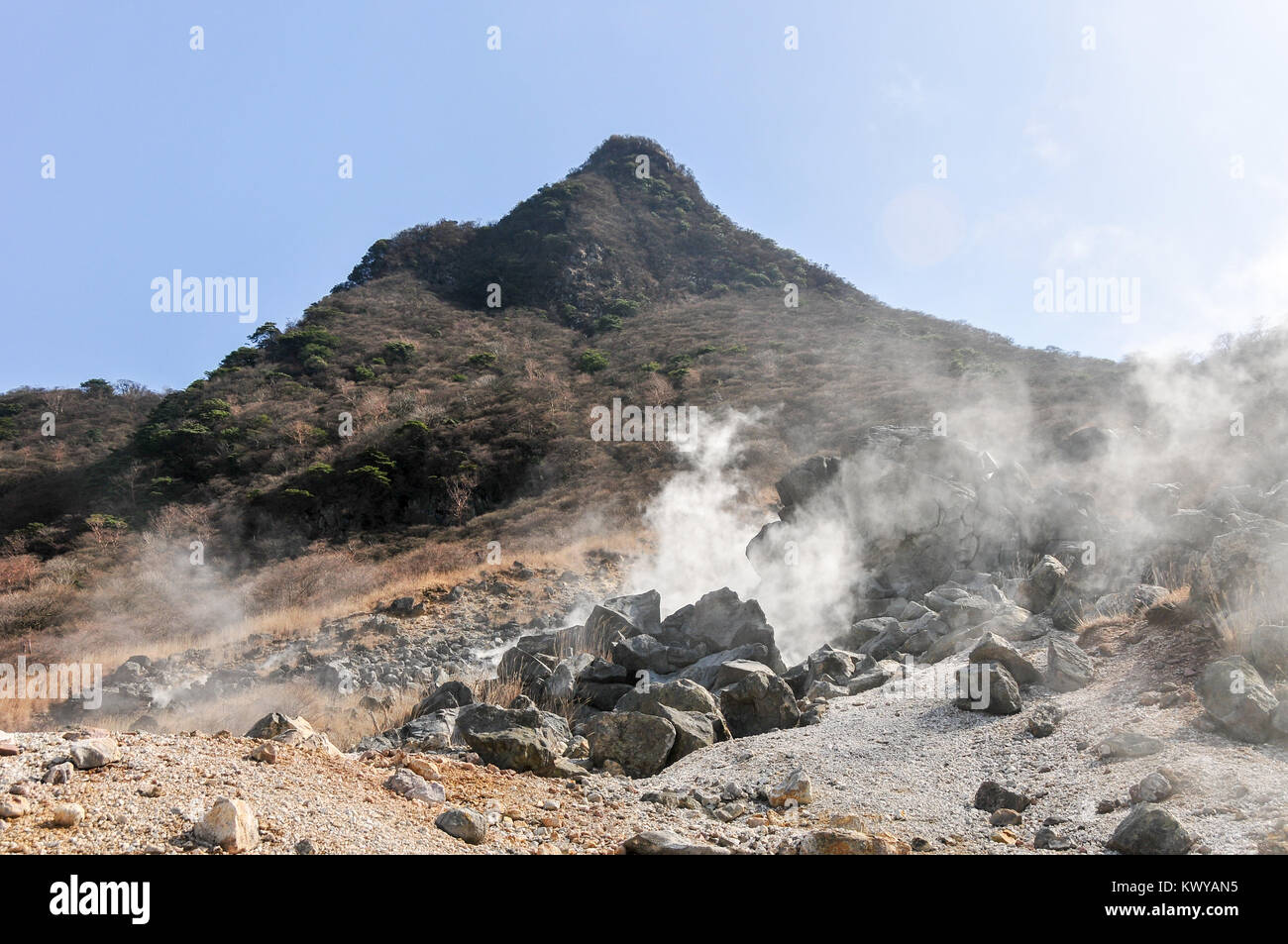 Owakudani Valley Japan Stock Photos & Owakudani Valley Japan Stock ...