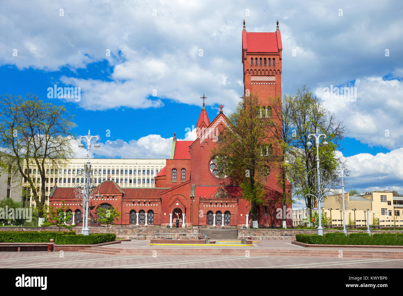 Church of Saints Simon and Helena also known as the Red Church is a ...