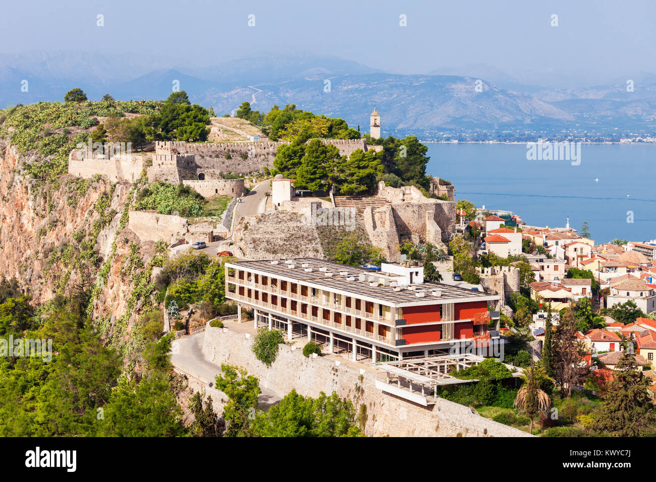 City walls of the Akronafplia or Acronauplia, means Inner Castle ...