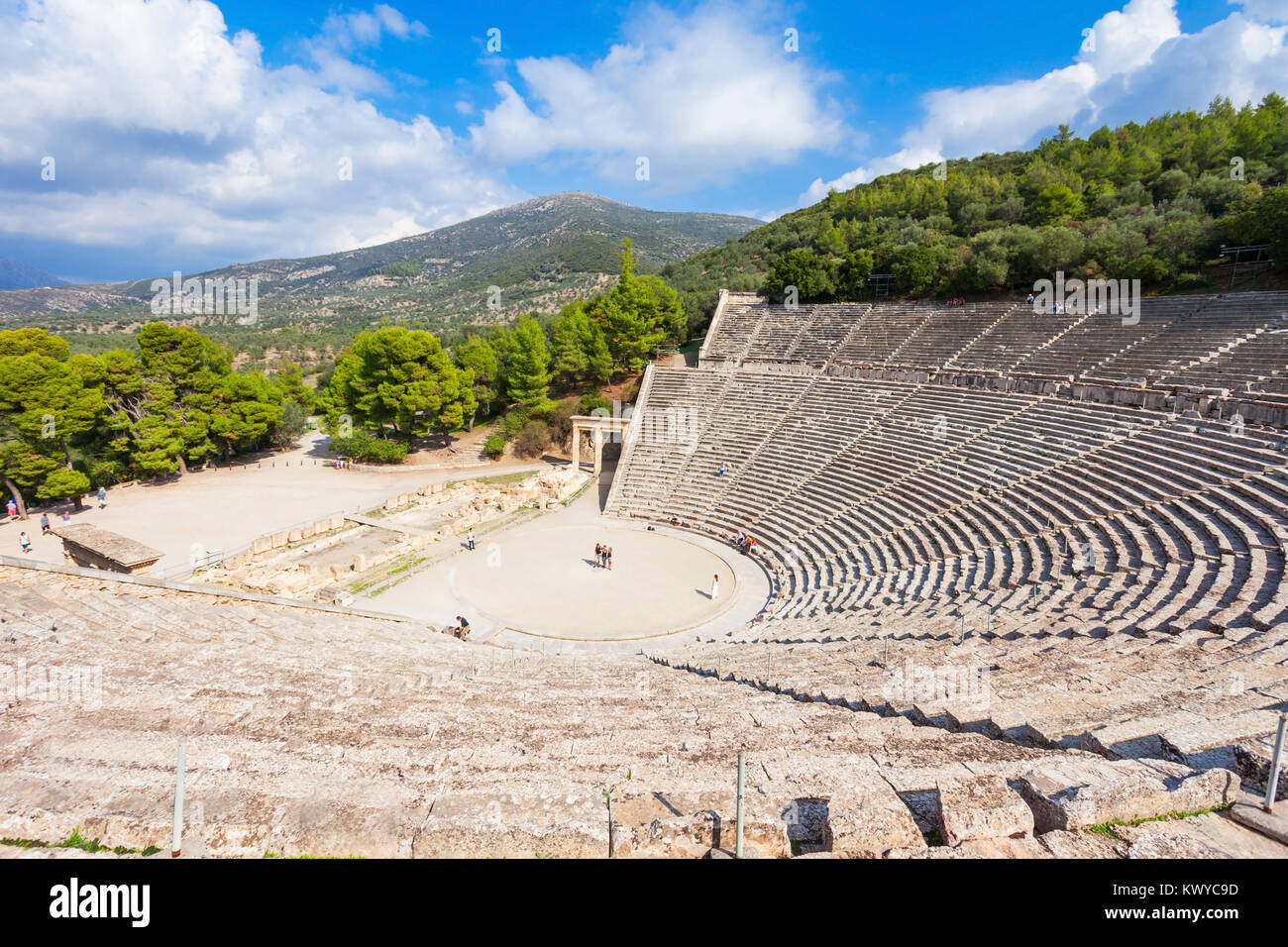 The Epidaurus Ancient Theatre is a theatre in the Greek city of ...