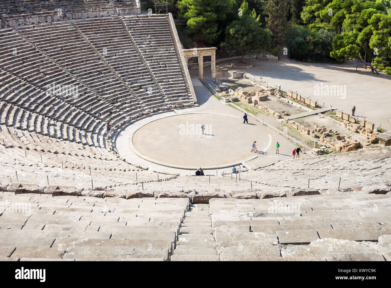 The Epidaurus Ancient Theatre is a theatre in the Greek city of ...
