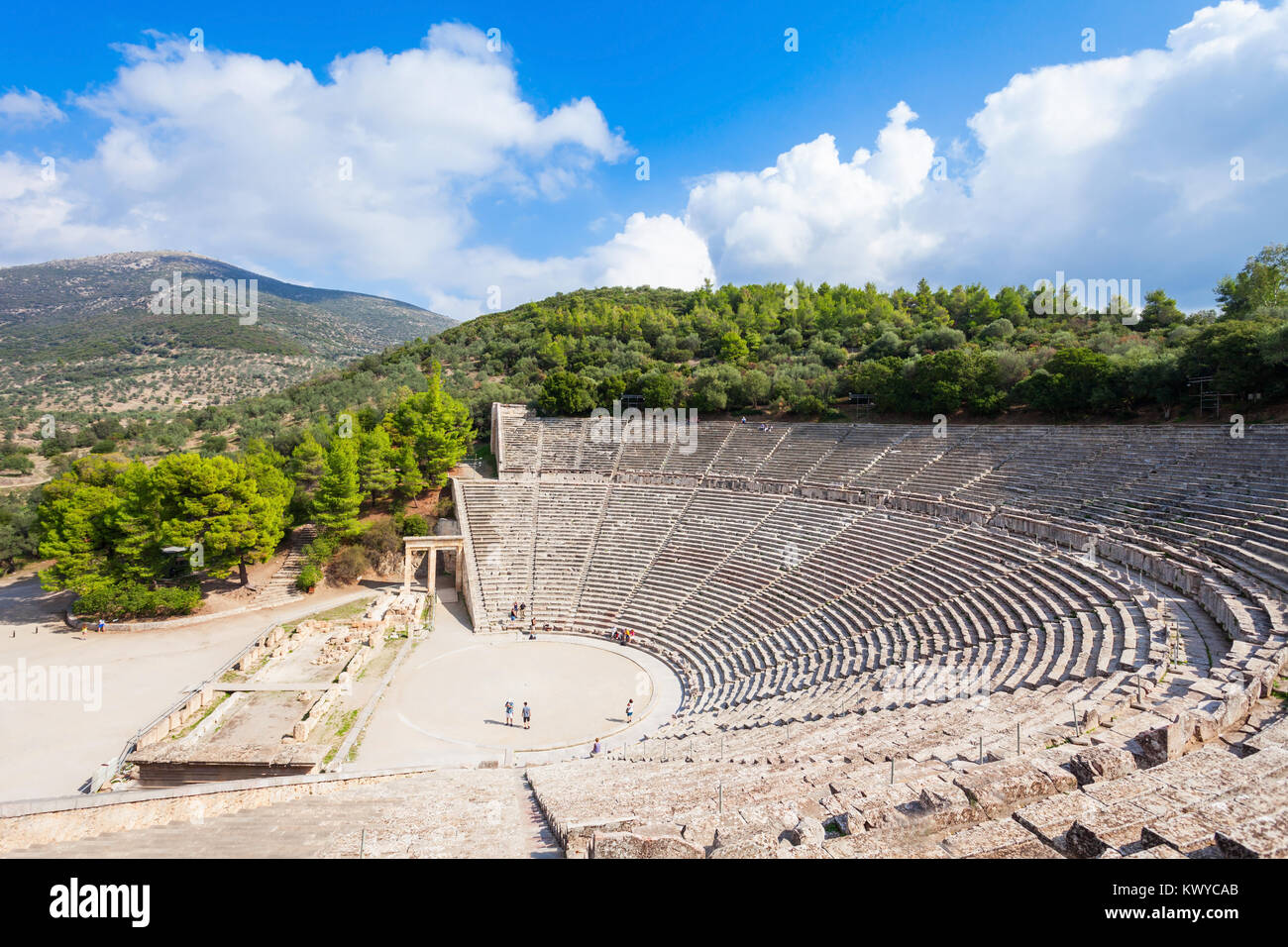 The Epidaurus Ancient Theatre is a theatre in the Greek city of ...