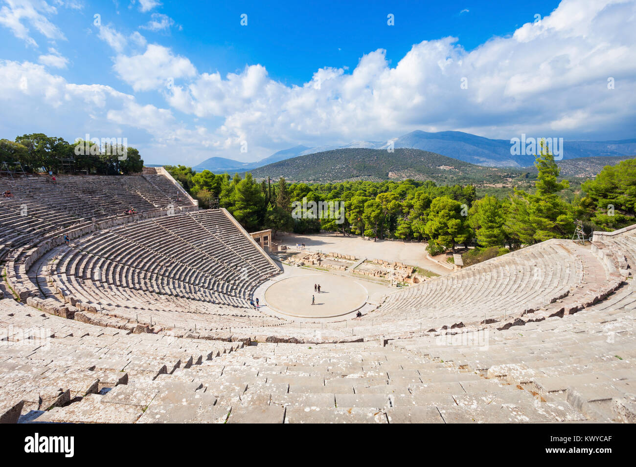 The Epidaurus Ancient Theatre is a theatre in the Greek city of ...