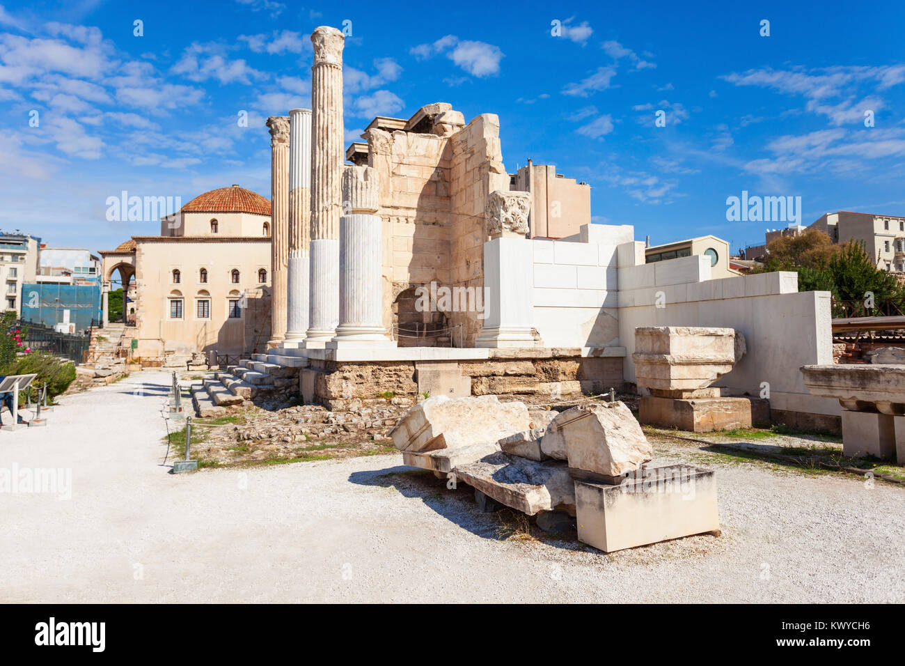 Hadrian's Library was created by Roman Emperor Hadrian on the north ...