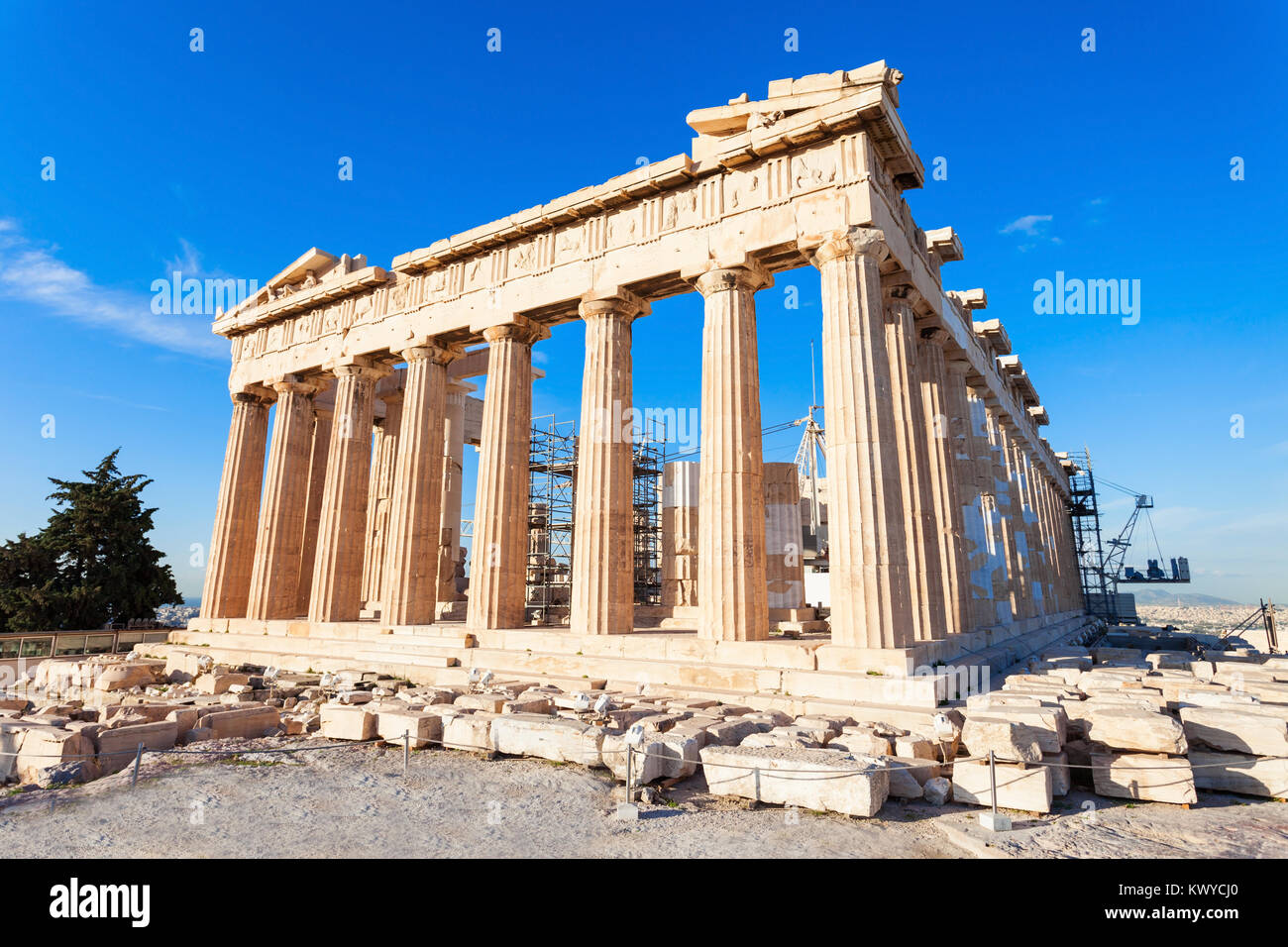 The parthenon temple on the acropolis hi-res stock photography and ...