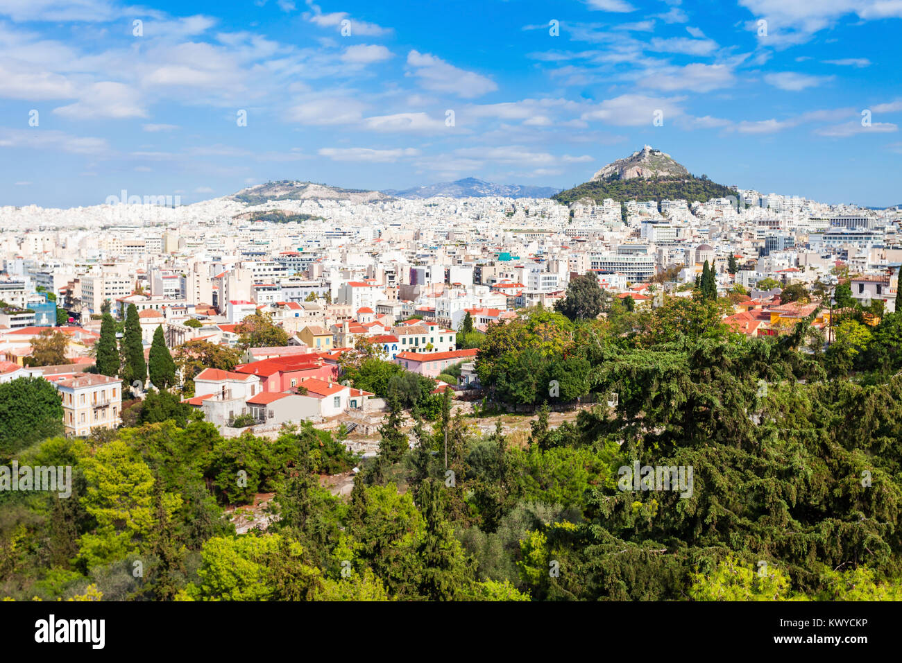 Lykabettos hi-res stock photography and images - Alamy