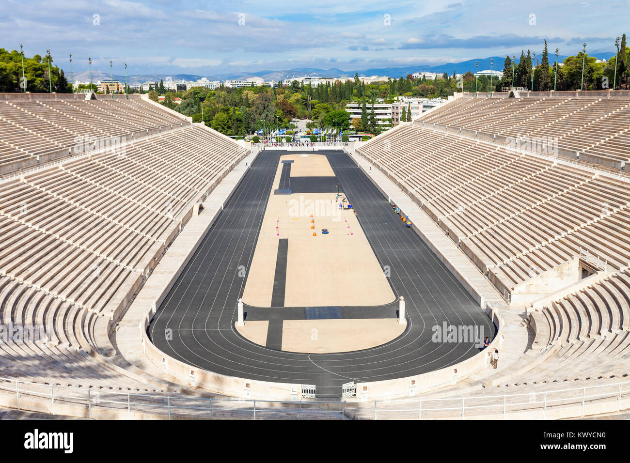 The Panathenaic Stadium also known as Kallimarmaro is a multi purpose ...