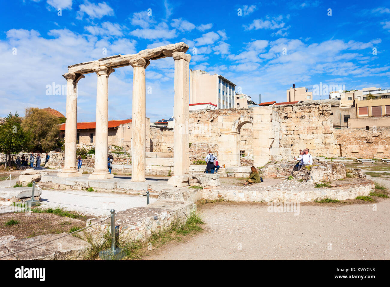 Hadrian's Library was created by Roman Emperor Hadrian on the north ...