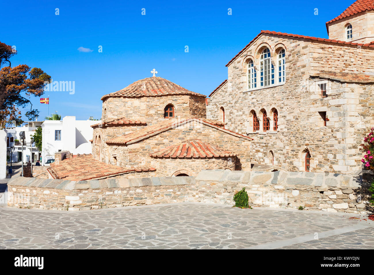 Panagia Ekatontapyliani or Church of 100 Doors on the island of Paros ...
