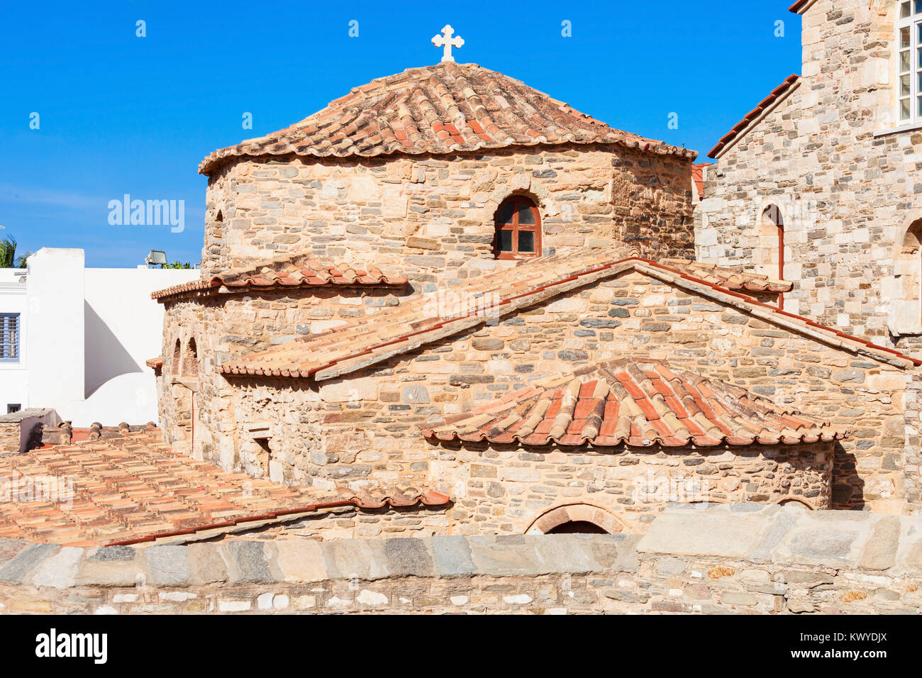 Panagia Ekatontapyliani or Church of 100 Doors on the island of Paros ...