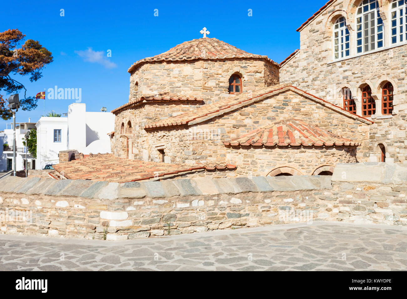 Panagia Ekatontapyliani or Church of 100 Doors on the island of Paros ...