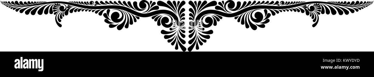 Decorative floral vector monogram Stock Vector Image & Art - Alamy
