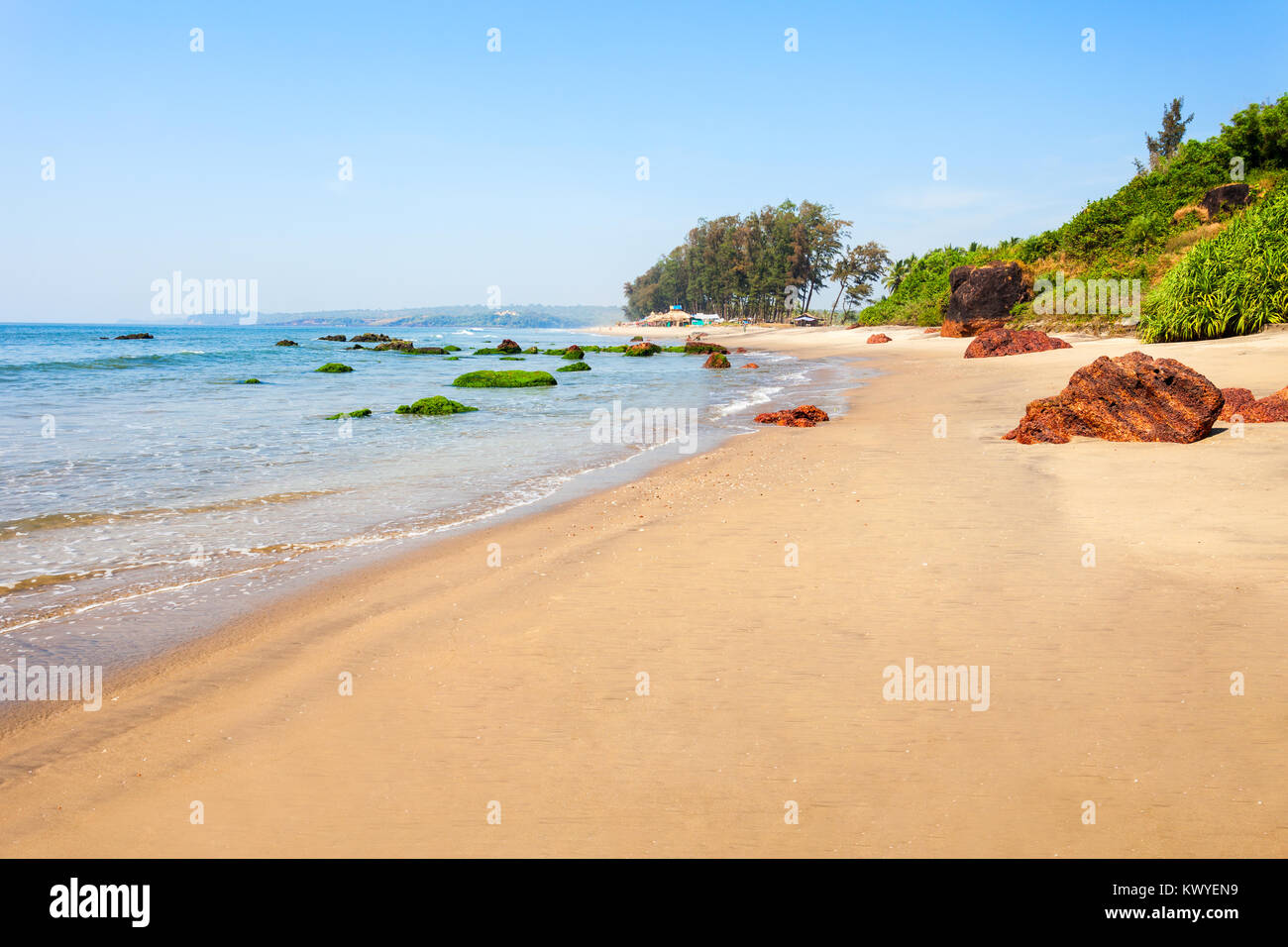 Keri beach goa hi-res stock photography and images - Alamy