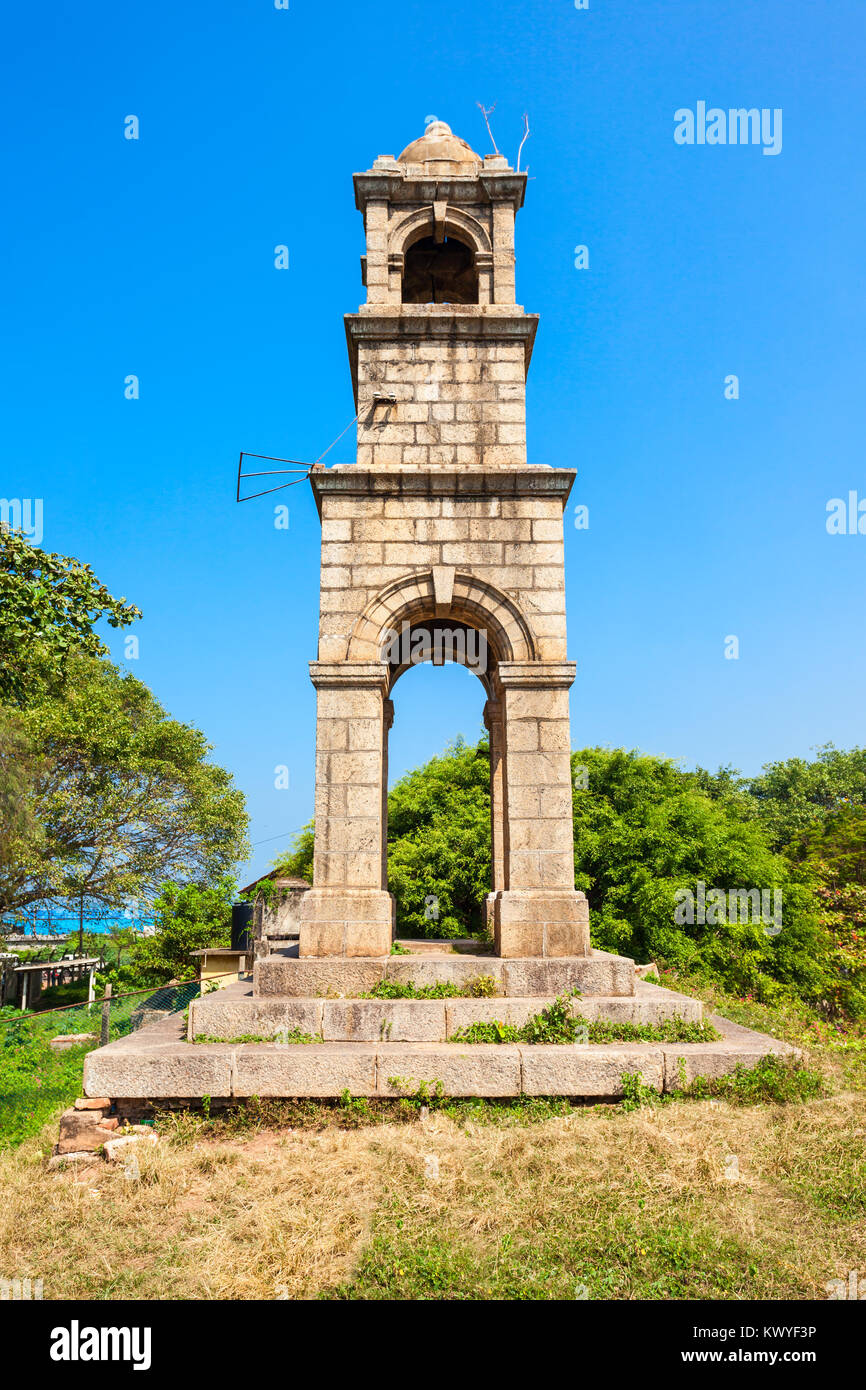 Old Chapel at the Negombo Dutch Fort remains. Negombo Fort was a small ...