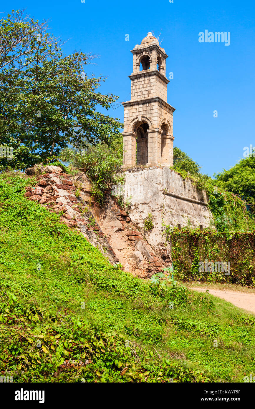Old Chapel at the Negombo Dutch Fort remains. Negombo Fort was a small ...