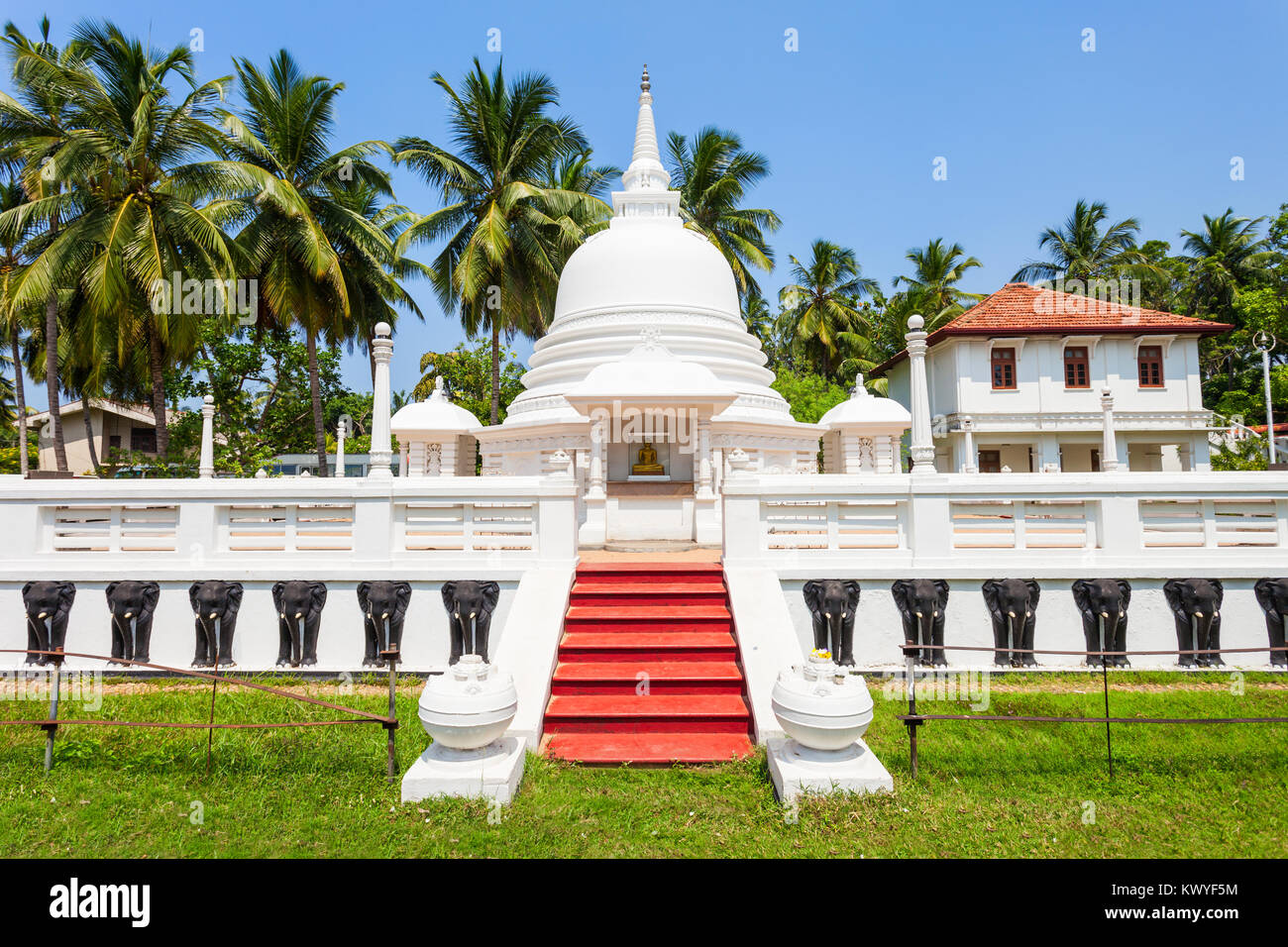 Abhayasekararama Temple is a buddhist temple in Negombo. Negombo is a ...