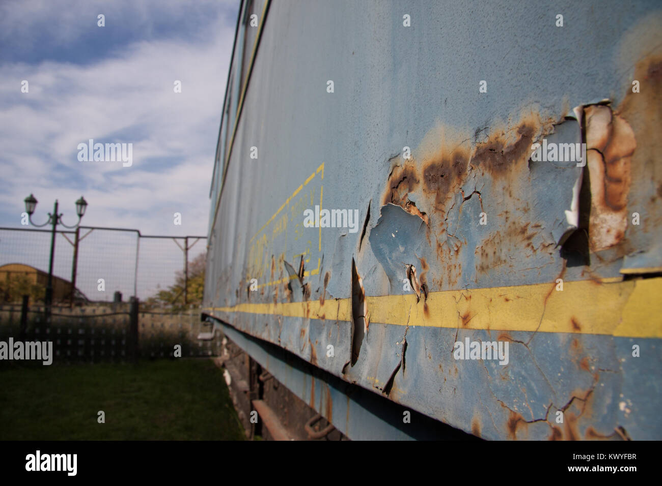 Rusty old train hi-res stock photography and images - Alamy